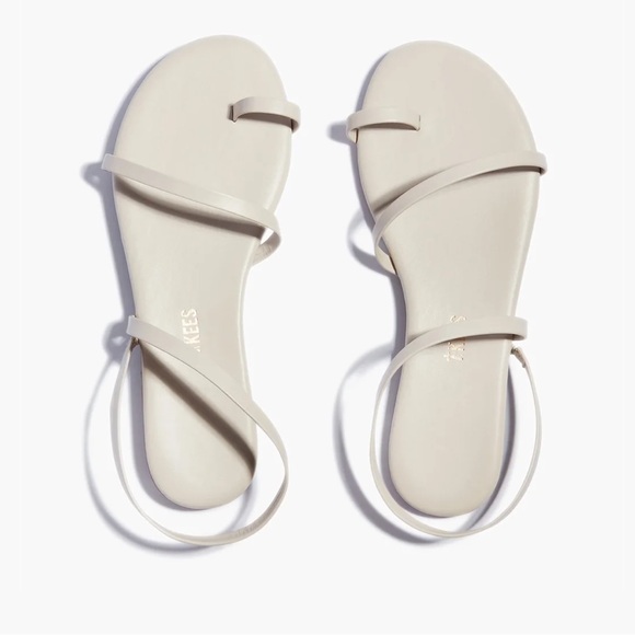 TKEES | Shoes | Tkees Mia Napa Sandals In Cream | Poshmark